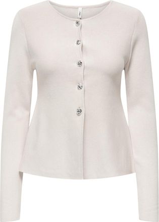 Only Onlmelli Ls Oneck Button Cardi Nca KNT