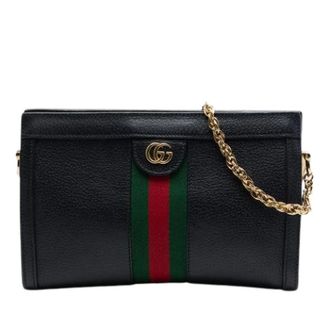 Gucci Pre-owned Ophidia Chain Crossbody - Femme - Pre-owned - Noir - Taille: ONE Size