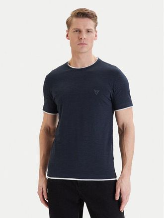 Guess T-Shirt F6GI06 K6XN4 Blau Slim Fit