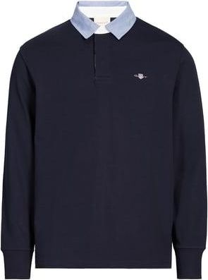GANT Polo &agrave; manches longues en coton