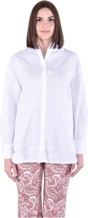 Woolrich Femme, Blouses et Chemises, Blanc, Taille: 38 FR Fresca Shirt