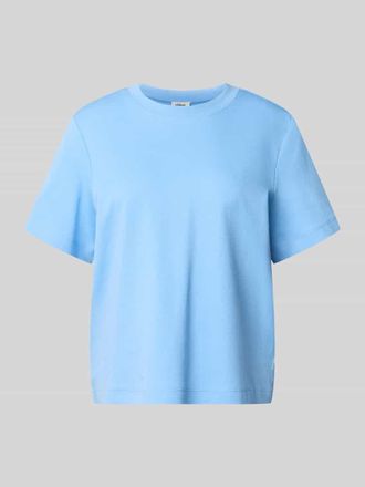 s.Oliver Red Label Relaxed Fit T-Shirt aus reiner Baumwolle