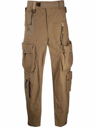 Diesel pantalon P-GAGE &agrave; poches cargo - Marron