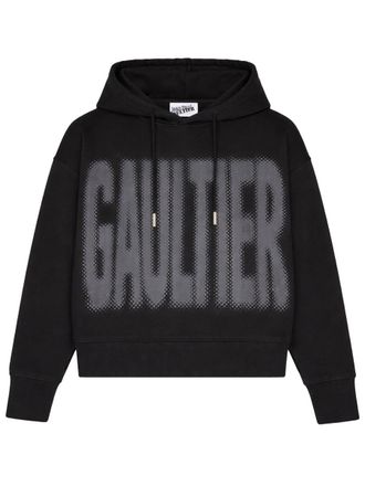 Jean Paul Gaultier Logo-Detail Sweatshirt - Black