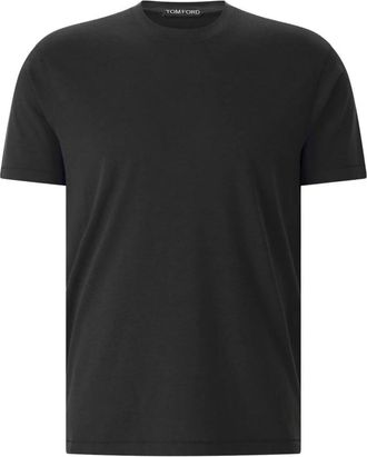 Tom Ford Homme, Tops, Noir, Taille: XL T-Shirt ras du cou
