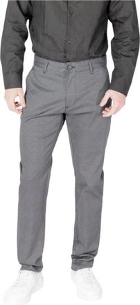 A|X Armani Exchange Homme, Pantalons, Gris, Taille: W33 Pantalon Bleu Uni Printemps/&Eacute;t&eacute;