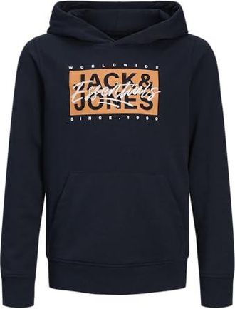 Jack & Jones Hood Jjcolton Sweat &agrave; Capuche JNR, Sky Captain, 164 Homme