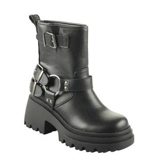 Buffalo Bottines femme Bravr Biker Lo