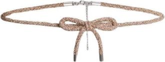 Alberta Ferretti Femme, Accessoires, Rose, Taille: ONE Size Ceinture avec en Strass