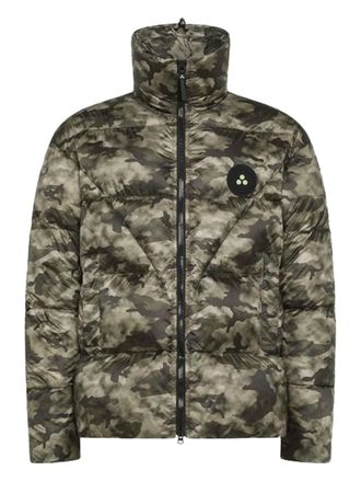 Peuterey doudoune &agrave; motif camouflage - Vert