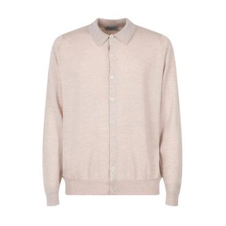 John Smedley Tibor Cardigan - - Knitwear - Herren - Grau - 2XL