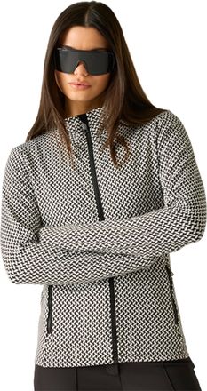 Dare 2B Dare 2B - Descend III Midlayer f&uuml;r Damen, Jacquard (Schwarz/Reiher)