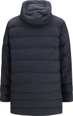 Herno Padded Hooded Down Jacket - Gray