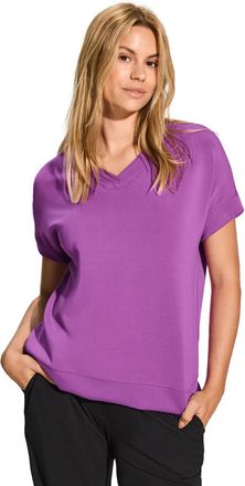 Cecil Damen B302782 Sommer Sweatshirt, iced Violet, XS