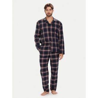 HUGO BOSS Pyjama Holiday 50550756 Dunkelblau Regular Fit