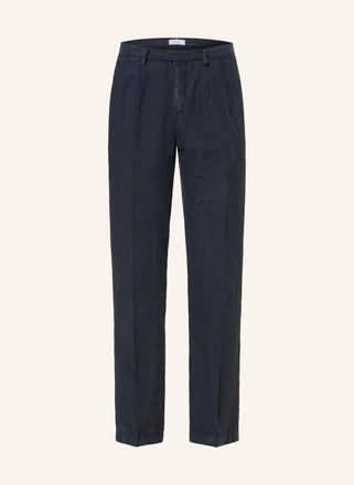 Boglioli Boglioli Leinenhose Regular Fit blau