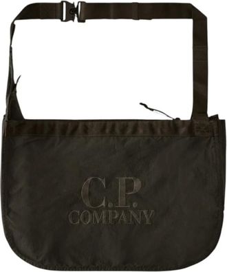 C.P. Company C.p. Company, Homme, Sacs, Gris, Taille: ONE Size Sac bandouli&egrave;re Plain Paper Touch
