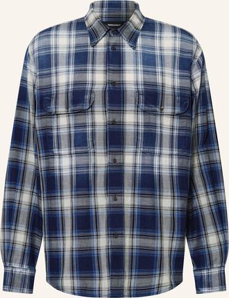 Dsquared2 Hemd Comfort Fit blau