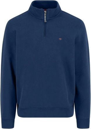 Fynch-Hatton Troyer Sweatshirt - - Knitwear - Herren - Blau - 2XL