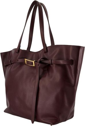 Anine Bing Elly Tote Bag - Burgundy
