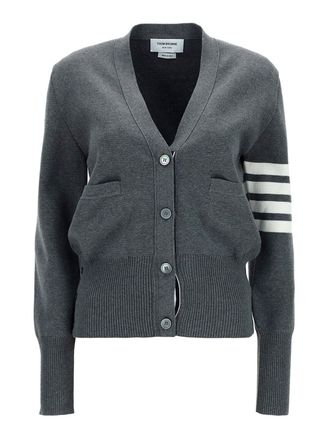 Thom Browne Cardigan - Gris