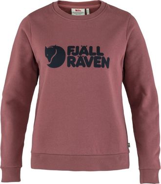 Fjällräven Damen Logo Sweatshirt, Mesa Purple, XS