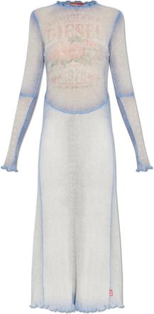 Diesel Femme, Robes, Bleu, Taille: 42 FR D-Anila Dress