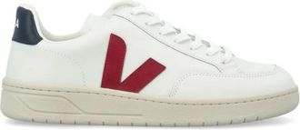 Veja Low-Top Sneaker - V-12 Sneakers With Leather And Sustainable Materia - Gr. 45 (EU) - in Wei&szlig; - f&uuml;r Damen