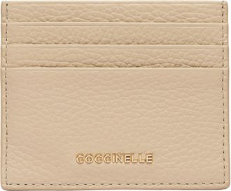 Coccinelle Kreditkartenetui Coccinelle MW5 Metallic Soft E2 MW5 12 95 01 Beige