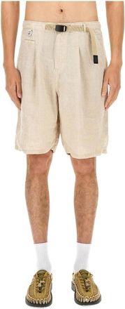 Undercover Homme, Shorts, Beige, Taille: XL Shorts en lin