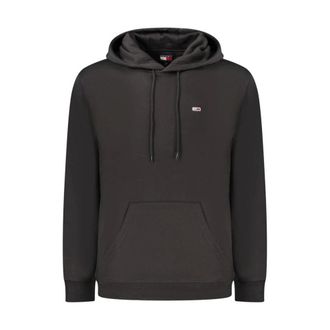 Tommy Hilfiger Homme, Sweatshirts et sweats &agrave; capuche, Noir, Taille: XL Pull Ras du Cou en Coton