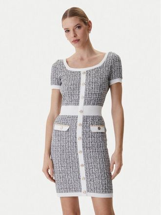 Guess Strickkleid W6RK42 Z0361 Grau Regular Fit