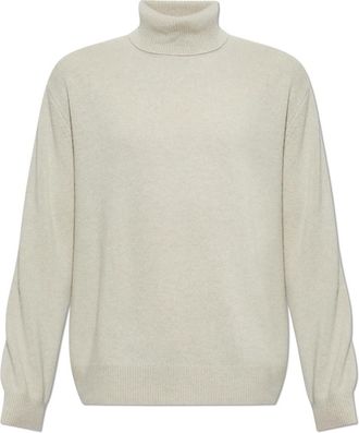 Lisa Yang Pull col roul&eacute; en cachemire Faron - Homme - Pulls - Beige - Taille: XL