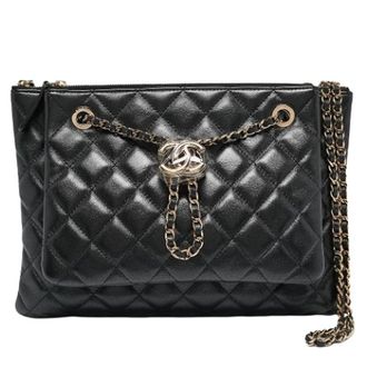Chanel Pre-owned Gesteppte Crossbody Bag - - Pre-owned - Damen - Schwarzk - ONE SIZE