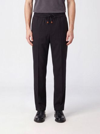 Dr&ocirc;le de Monsieur Dr&ocirc;le de Monsieur Pantalon droit en coton avec cordon de serrage &agrave; la taille