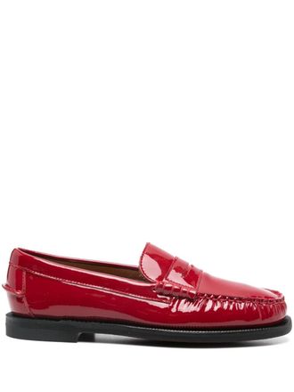 Sebago mocassins Classic Dan - Rouge
