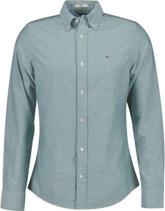 GANT Herren REG Oxford Shirt Hemd, DEEP Forest Green, S