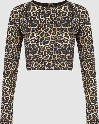 Arizona Love Tee-Shirt Yoga Long Sleeve Leopard