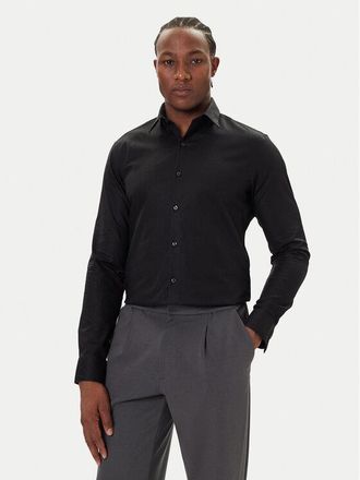 Calvin Klein Hemd LV019EU053 Schwarz Slim Fit