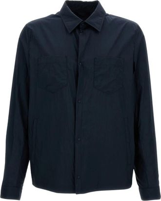 Herno Homme, Chemises, Bleu, Taille: XL Sovracamicia