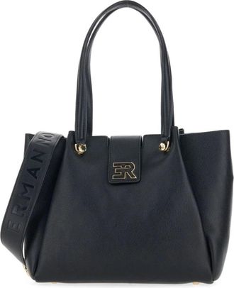 Ermanno Scervino Femme, Sacs, Noir, Taille: ONE Size Small Tote Vally