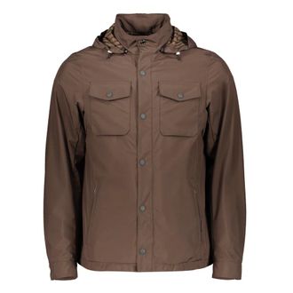 Moorer Homme, Vestes, Brun, Taille: M Veste &Eacute;l&eacute;gante &agrave; Col