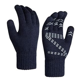 Generic Gants dhiver pour femme avec doublure en polaire chaude pour &eacute;cran tactile - Gants thermiques pour femme - Moufles pour femme - Cadeaux en plein air, 