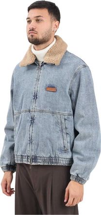 A|X Armani Exchange Homme, Vestes, Bleu, Taille: L Veste en jean