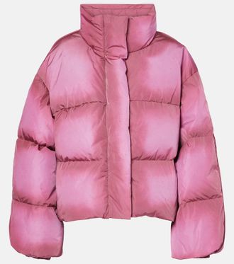 Acne Studios Veste doudoune à logo