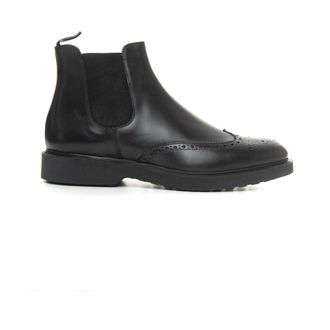 Marechiaro 1962 Leder Wing Cap Boot - - Shoes - Herren - Schwarzk - 40 EU
