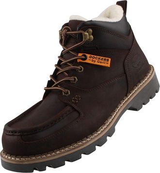 Dockers by Gerli Herren Stiefel schoko EU 43