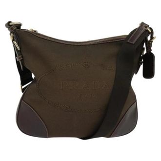 Prada Pre-owned Canvas prada-taschen - - Pre-owned - Damen - Braun - ONE SIZE