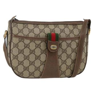 Gucci Sac bandouli&egrave;re vintage Pre-owned - Femme - Pre-owned - Brun - Taille: ONE Size