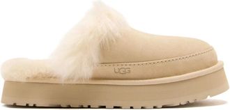 UGG Ugg, Femme, Chaussures, Beige, Taille: 40 EU Disquette Chalet Slipper